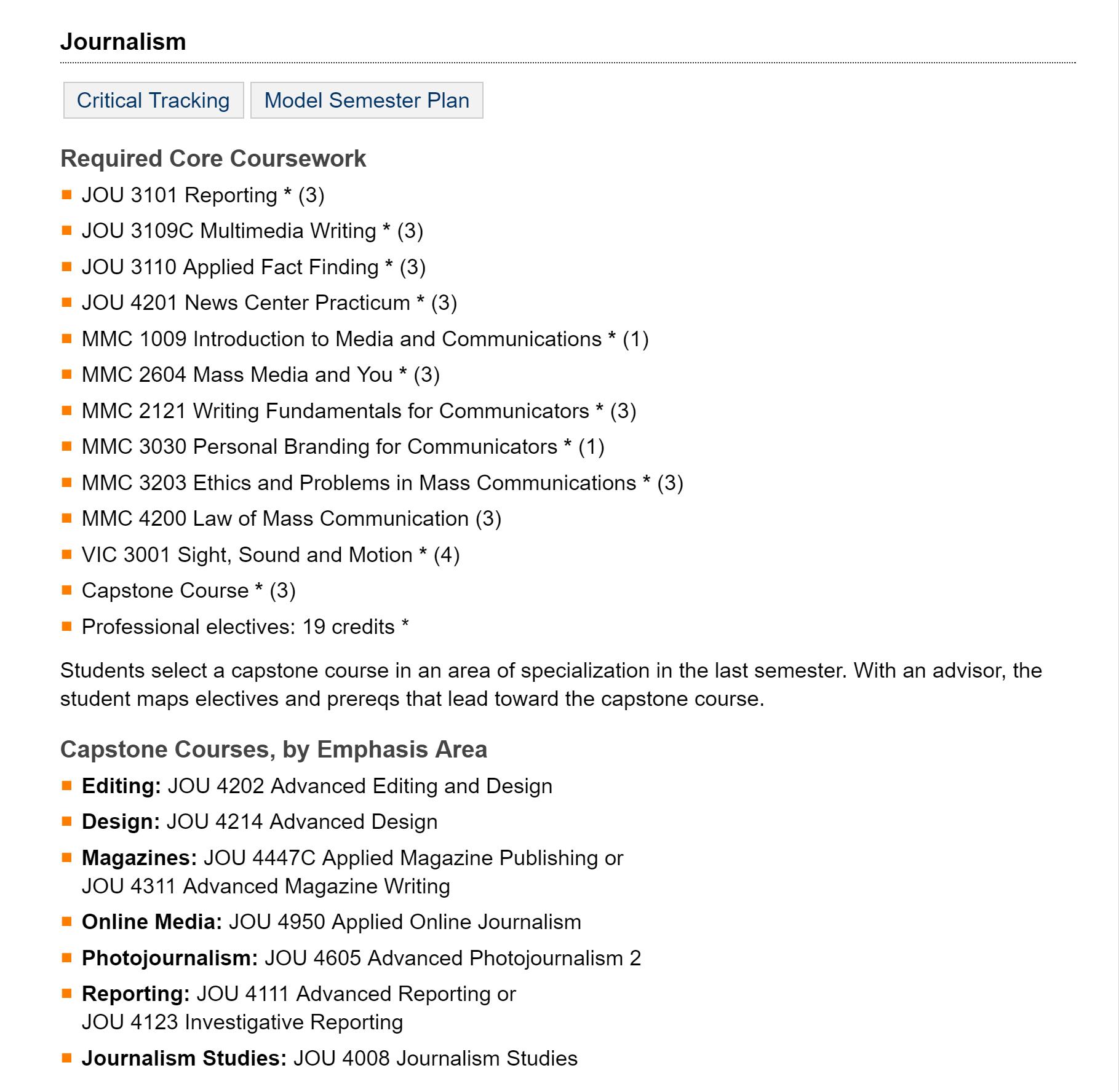 102 Years of Journalism - UF College of Journalism and Communications