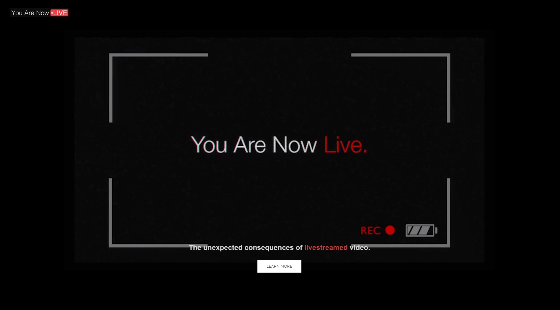 You Are Now Live - UF College of Journalism and Communications