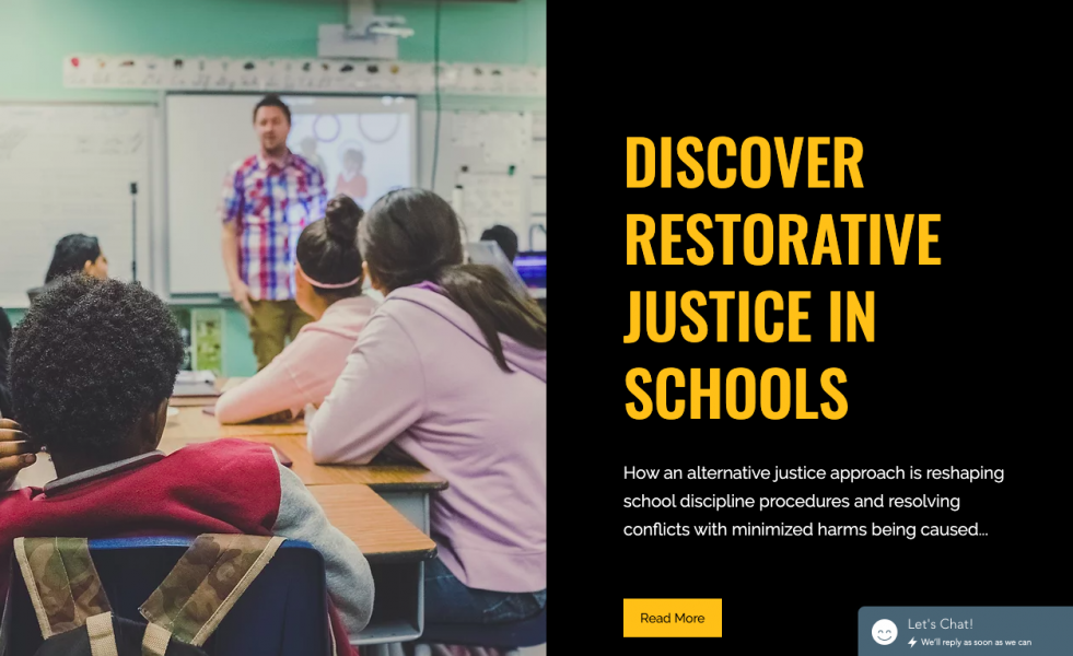 Restorative Justice in School - UF College of Journalism and Communications