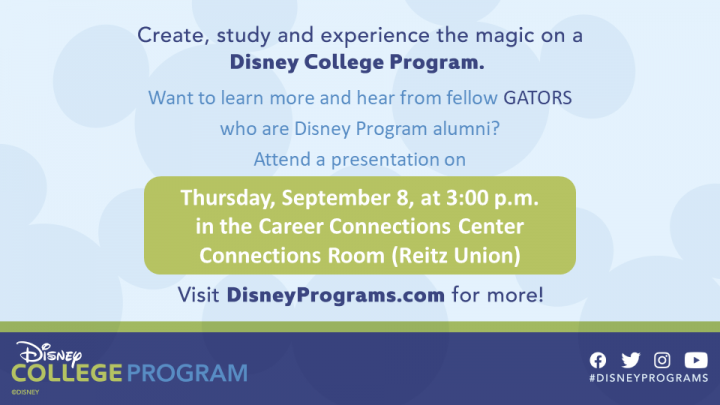 Get to Know the Disney College Program with UF-Disney Programs Alumni - UF College of Journalism ...