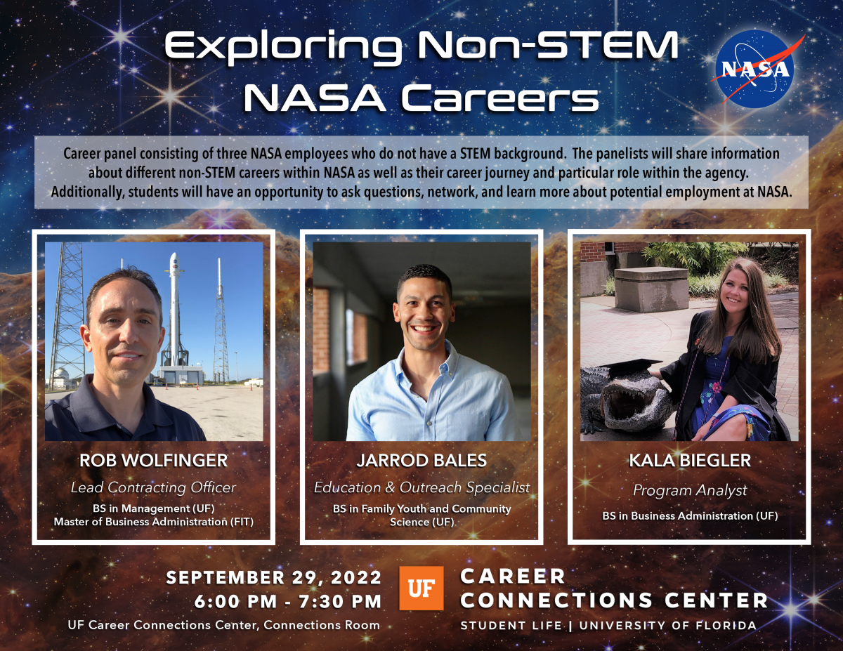 Exploring Non-STEM NASA Careers - UF College of Journalism and ...