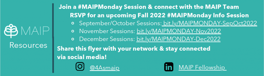 RSVP for a #MAIPMonday Info Session! - UF College of Journalism and ...