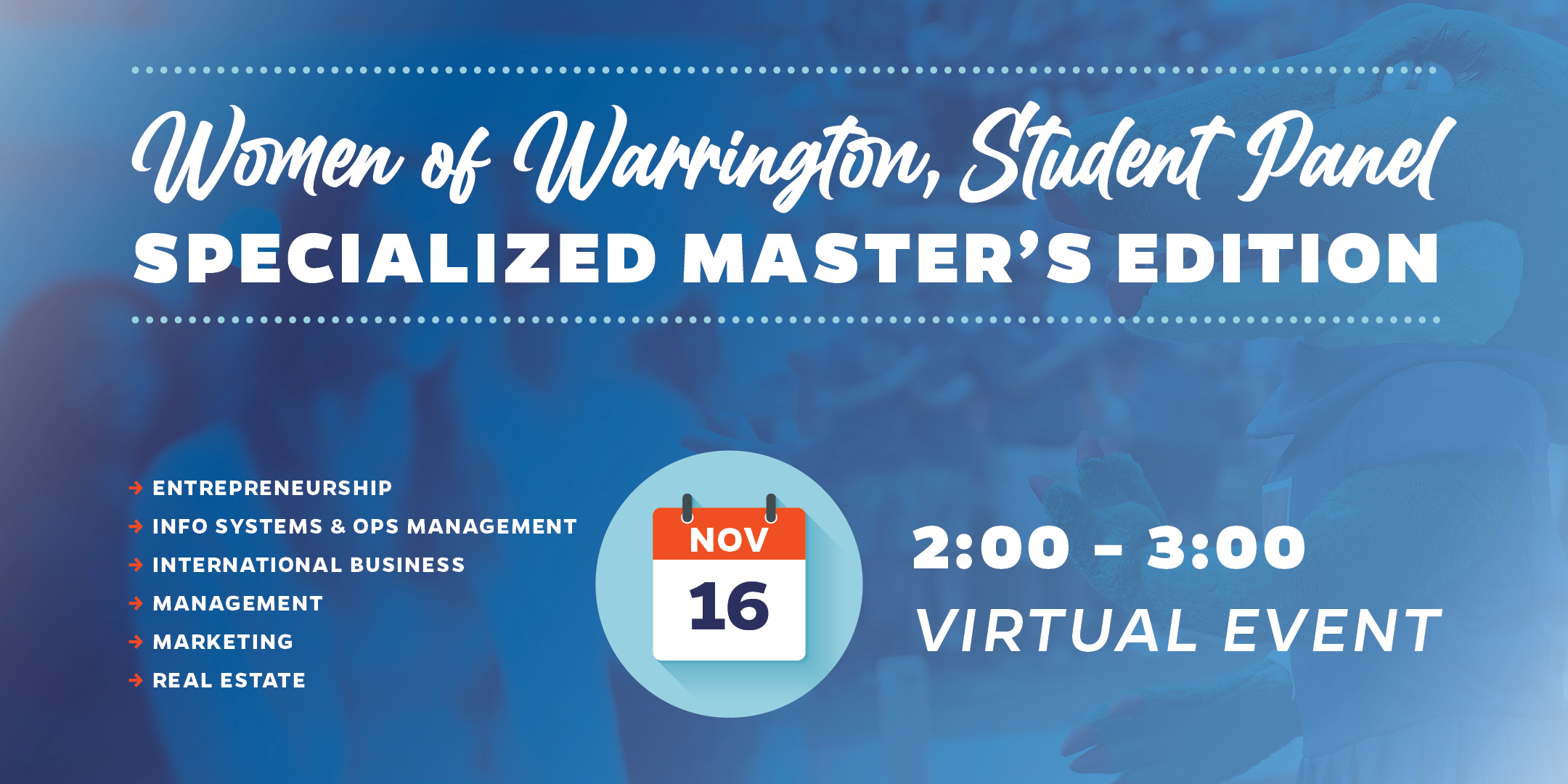 Women of Warrington Specialized Master's Panel - UF College of Journalism and Communications