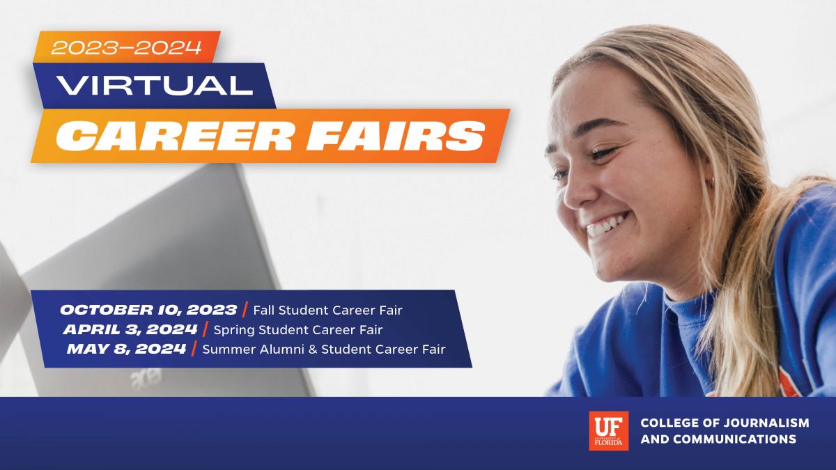 Virtual Career Fairs at the CJC – Student Information - UF College of ...