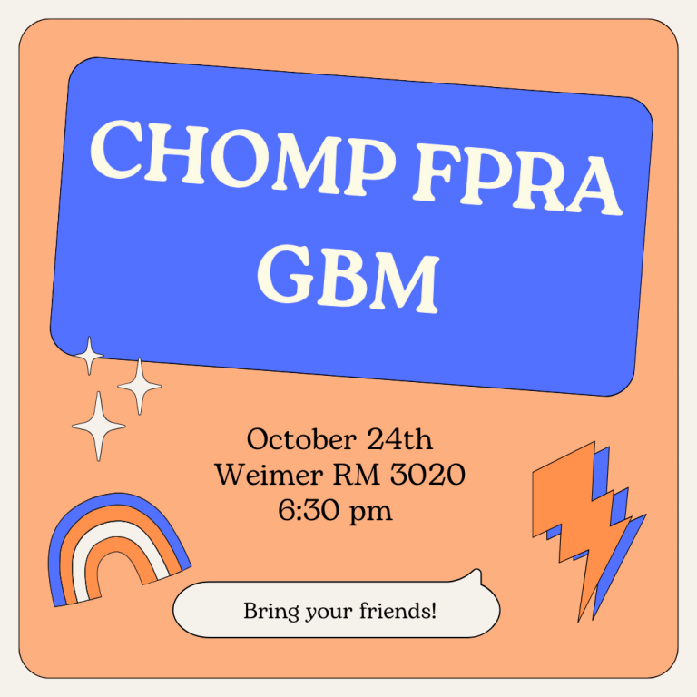 Chomp FPRA - October 24th GBM - UF College of Journalism and Communications