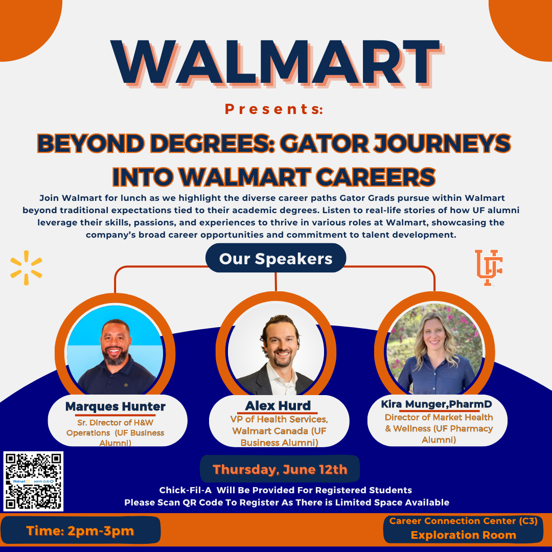 Beyond Degrees: Gator Journeys into Walmart Careers - UF College of ...